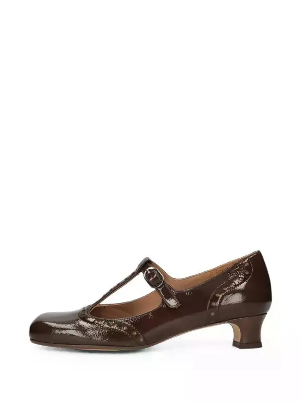 Chie Mihara Izaida Perforated-detail Pumps