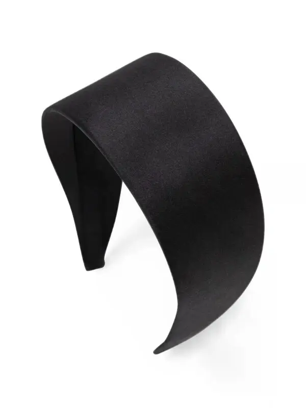 JENNIFER BEHR Meave Satin Headband - Black