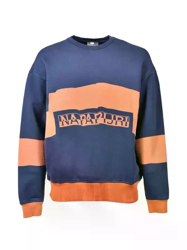 NAPAPIJRI Bacchus Logo-print Panelled Sweater