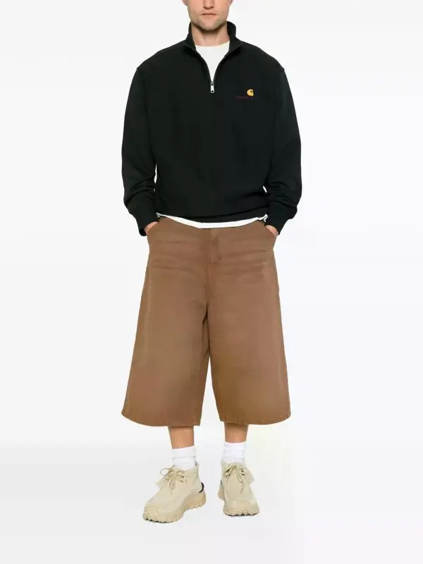 Carhartt Work In Progress American Script Half-zip Hoodie