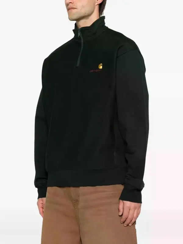 Carhartt Work In Progress American Script Half-zip Hoodie