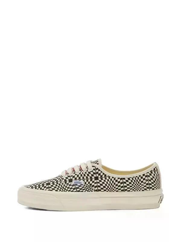 VANS Premium Authentic Checkered Sneakers