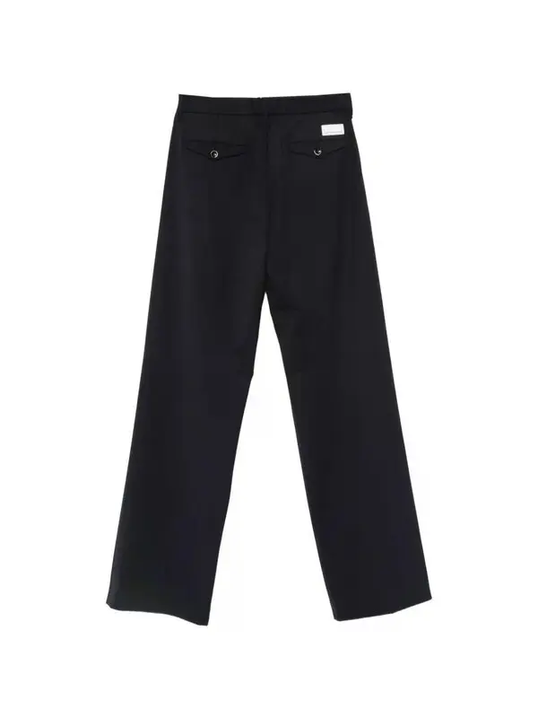NINE:INTHE:MORNING Blenda Pleated Straight-leg Trousers