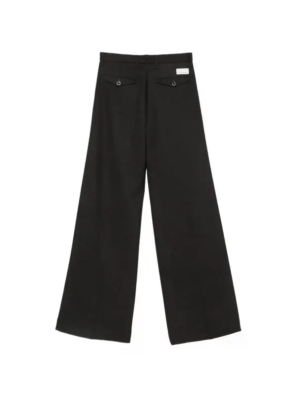 NINE:INTHE:MORNING Nadia Button-fastening Palazzo Pants