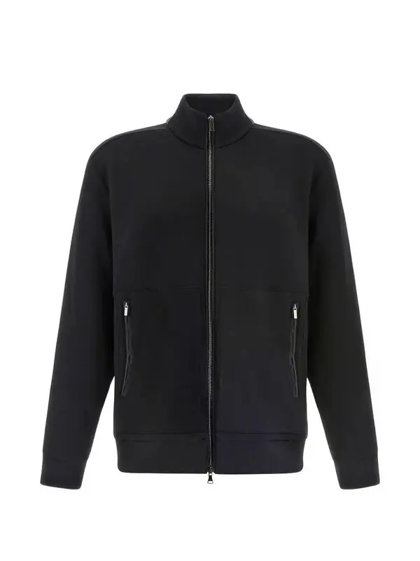 Paul & Shark Zip-up Sweatshirt - Black