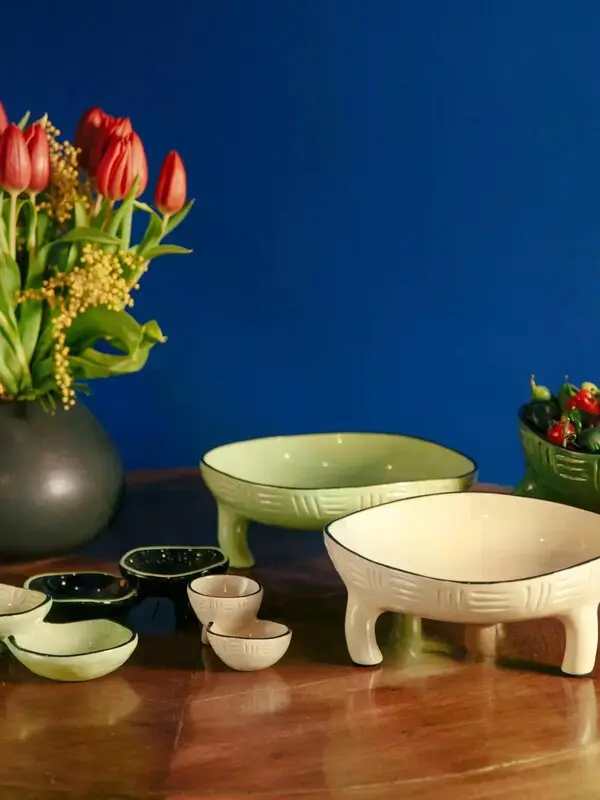 POMAX Meet The Kutis Dual-level Tapas Bowl