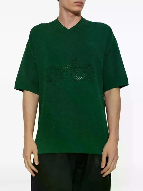Adidas X Arte Antwerp Perforated-logo T-shirt