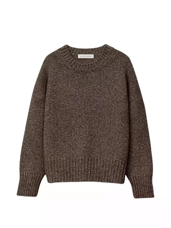 Iris Von Arnim Maisie Drop-shoulder Sweater