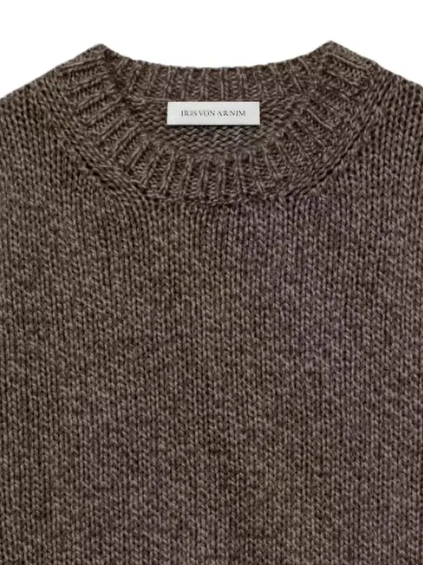 Iris Von Arnim Maisie Drop-shoulder Sweater