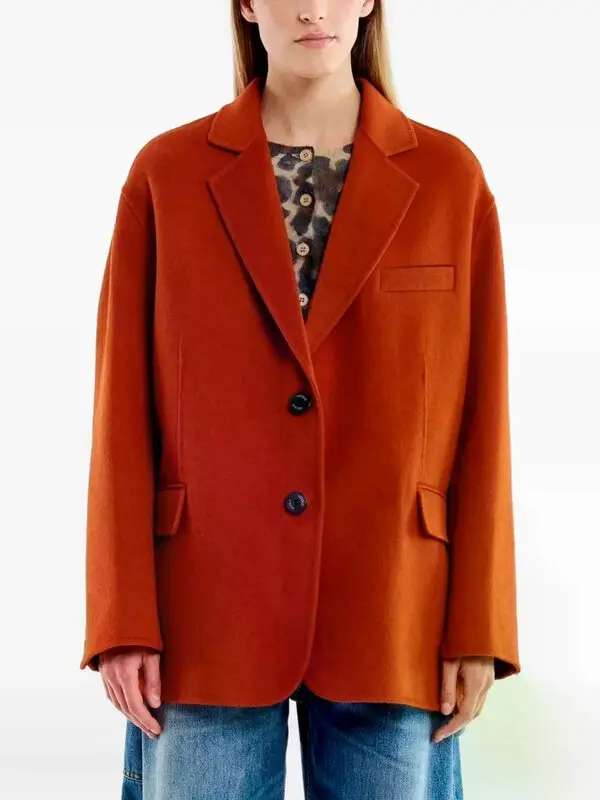 VICOLO Oversized Single-breasted Blazer