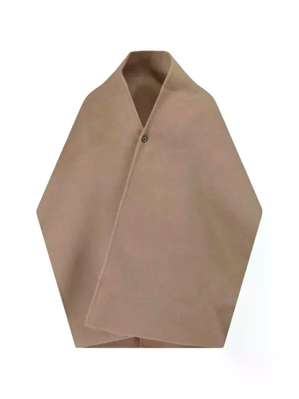Almada Label Micha Doublé Button-fastening Scarf