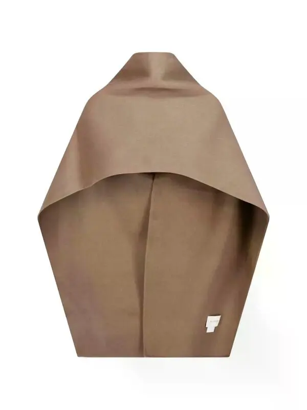 Almada Label Micha Doublé Button-fastening Scarf