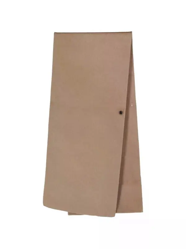 Almada Label Micha Doublé Button-fastening Scarf