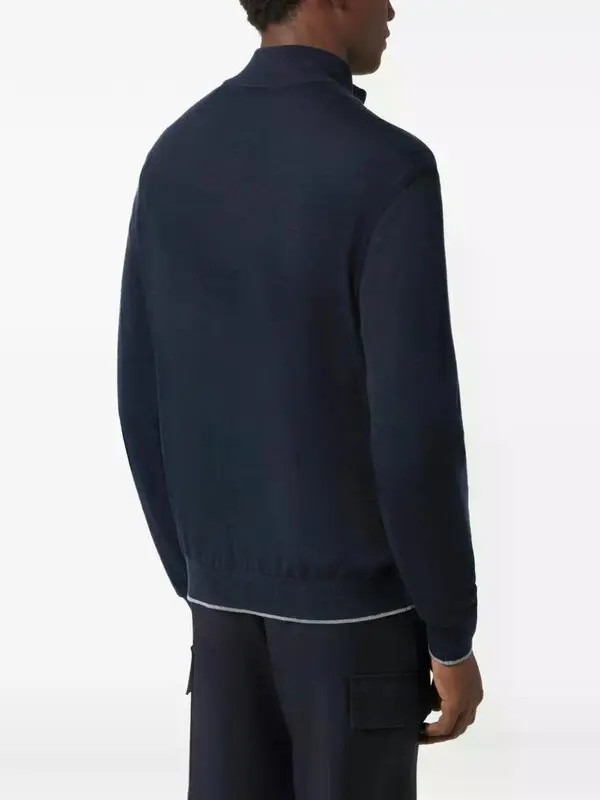Paul & Shark Piuma Half-zip Sweater - Blue