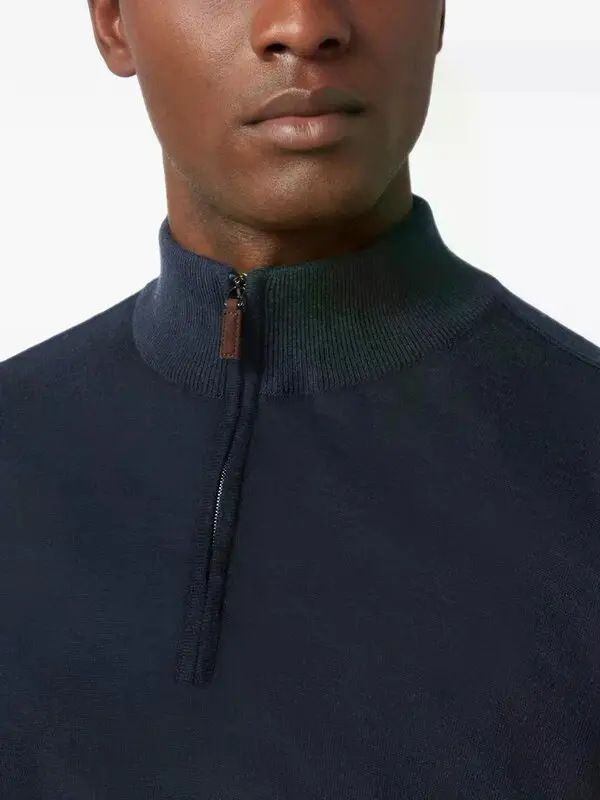 Paul & Shark Piuma Half-zip Sweater - Blue
