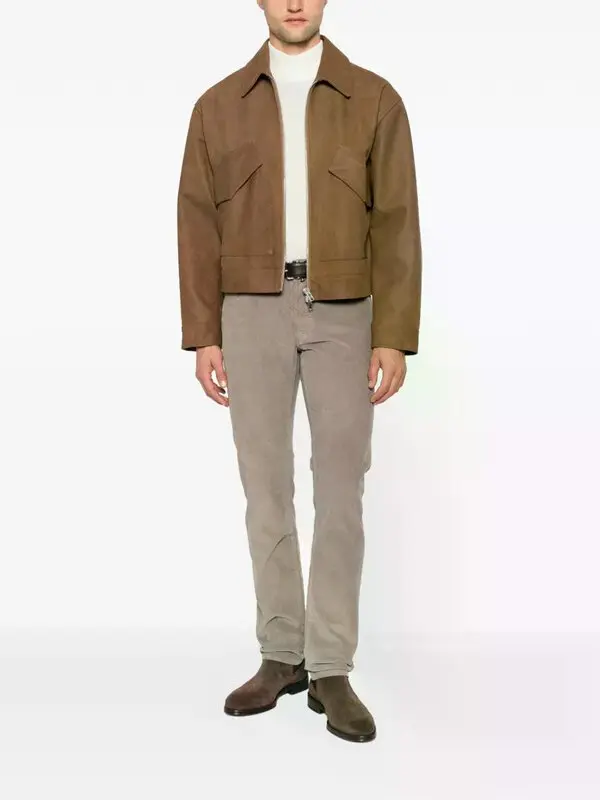 JACOB COHЁN Bard Corduroy Straight-leg Trousers