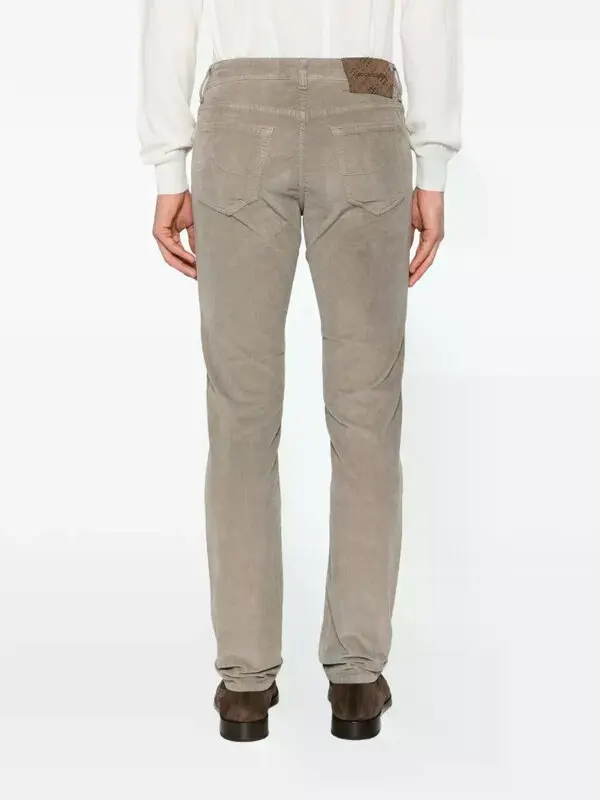 JACOB COHЁN Bard Corduroy Straight-leg Trousers