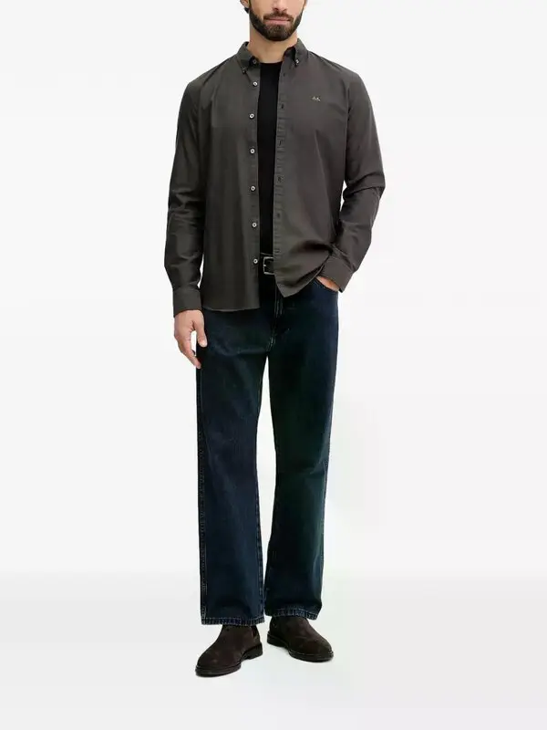 LINDBERGH Embroidered Button-down Shirt