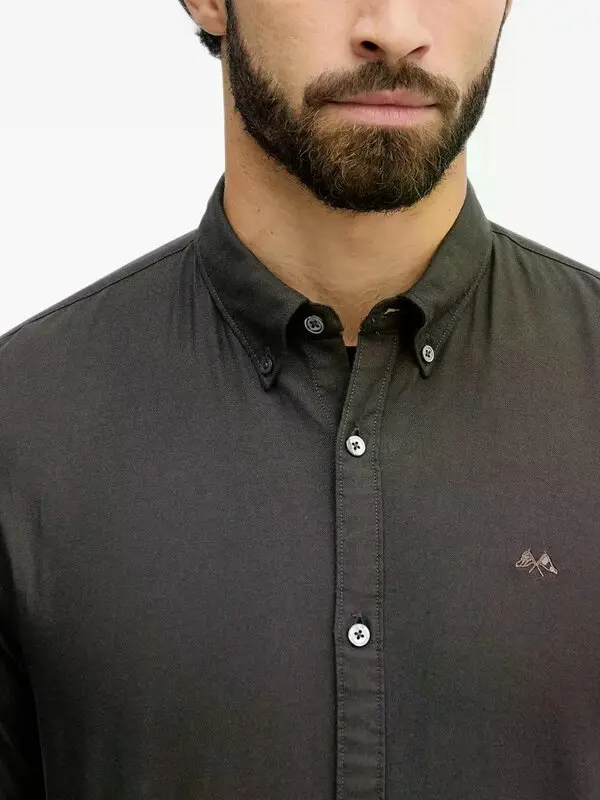 LINDBERGH Embroidered Button-down Shirt