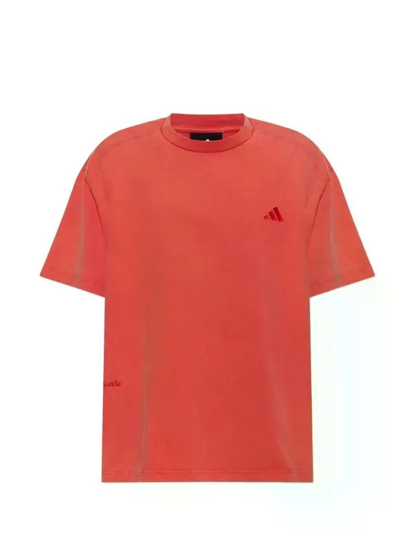 Adidas X Tyrrell Winston Logo-embroidered T-shirt - Red