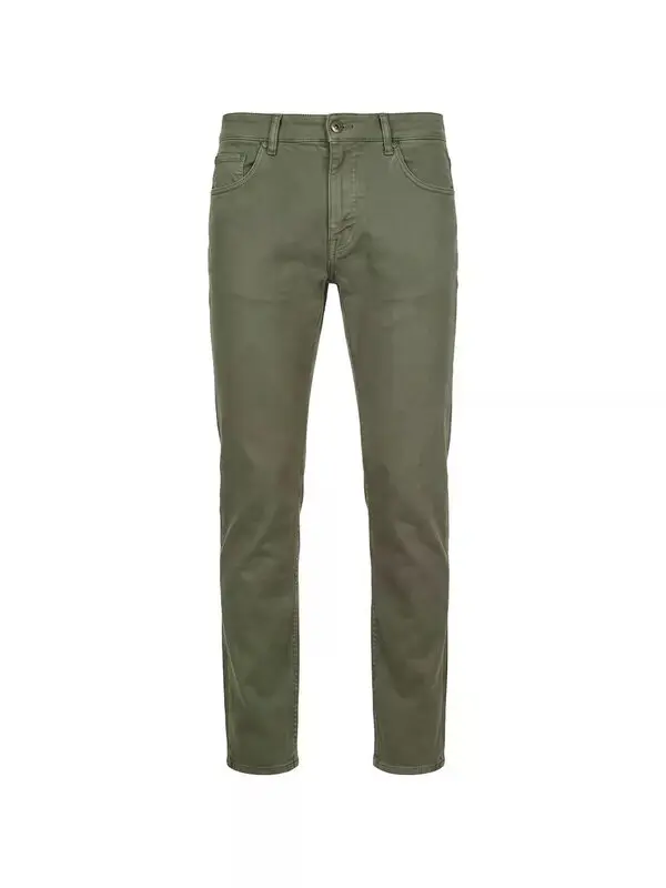 PT TORINO Logo-patch Straight-leg Jeans
