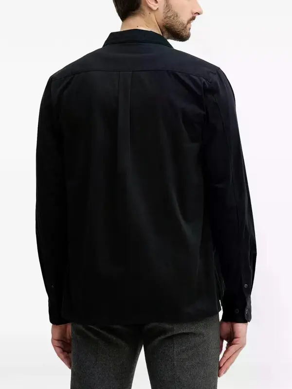 LINDBERGH Camp-collar Chest-pocket Shirt