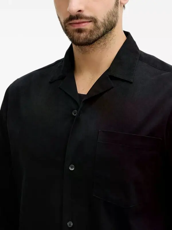 LINDBERGH Camp-collar Chest-pocket Shirt