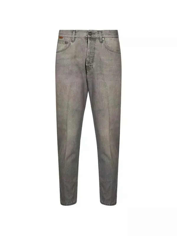 LARDINI Washed Slim-fit Jeans