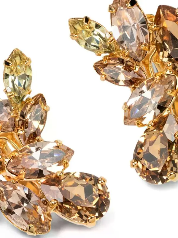 JENNIFER BEHR Octavia Crystal-embellished Earrings
