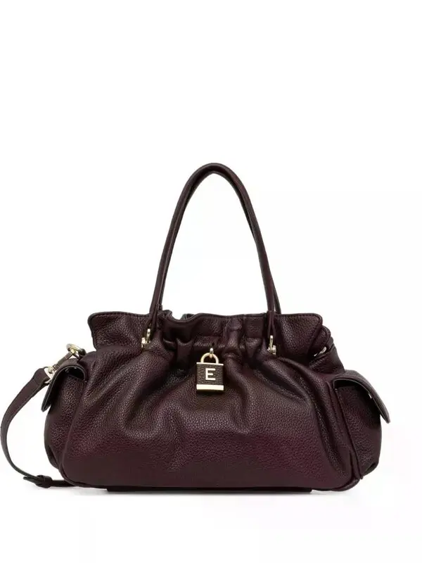 Ermanno Scervino Padlock-detail Shoulder Bag - Brown