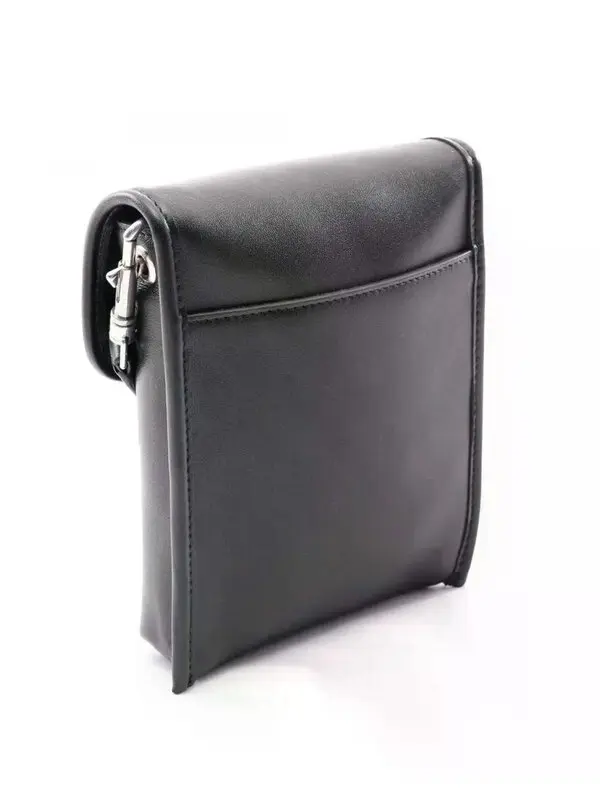 Celine 2000-2026 Leather Soft Vertical Pouch Shoulder Bag