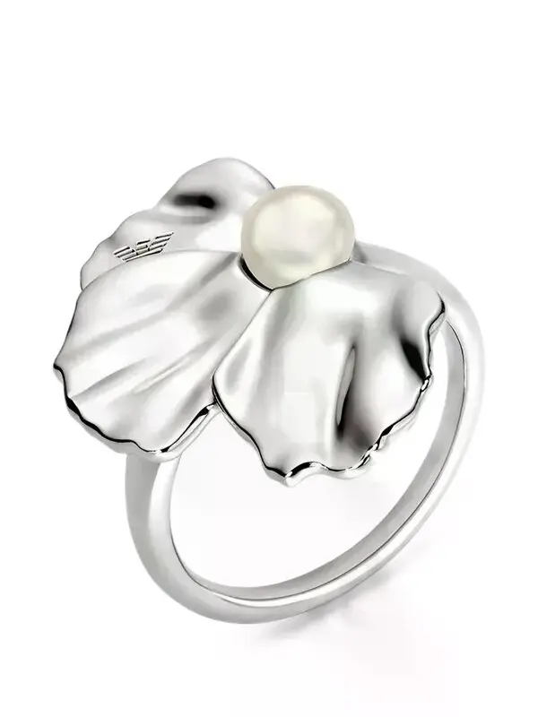 Emporio Armani Floral-motif Ring