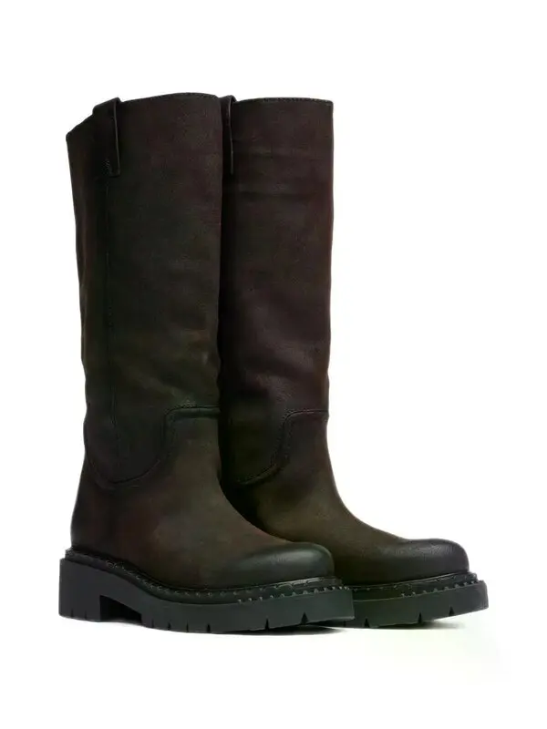 Ash Detroit Leather Knee-high Boots