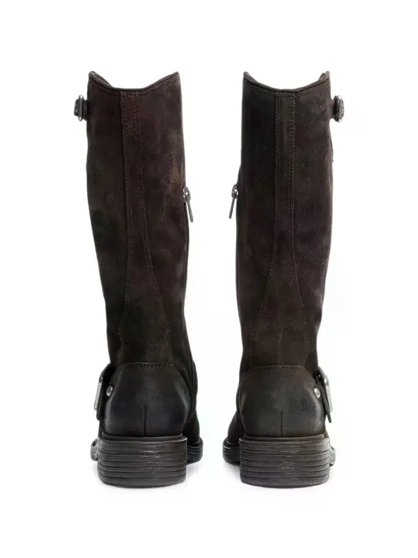 Ash Freesia Buckle-detail Biker Boots
