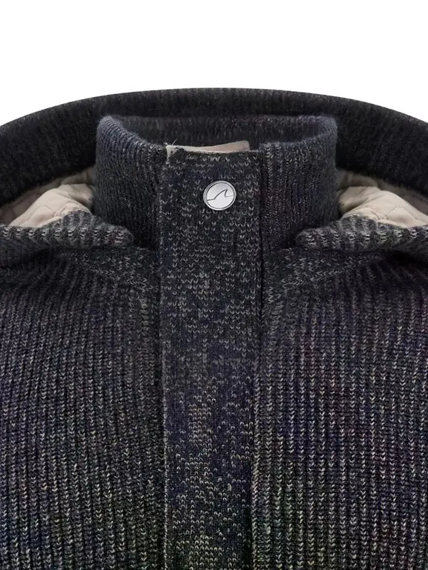 Paul & Shark Ribbed-knit Zip-up Sweatshirt