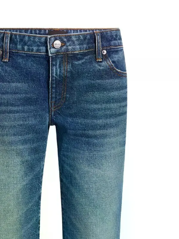 Khaite Faded Straight-leg Jeans