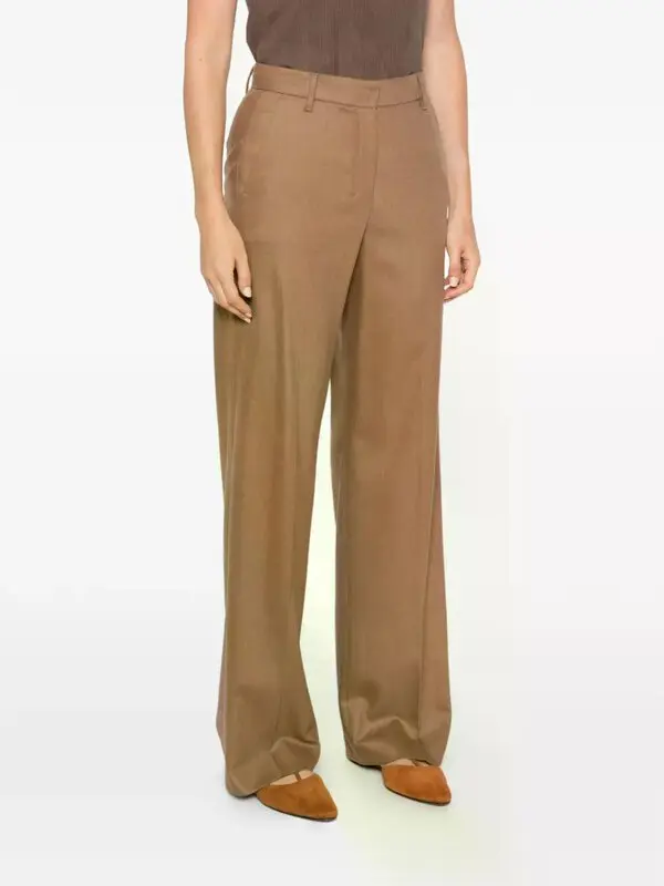 Max Mara Pressed-crease Straight-leg Trousers