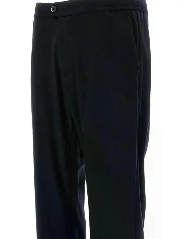 Barena Venezia Cashmere Elasticated Straight-leg Trousers