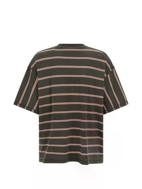 SONG FOR THE MUTE Gym Tee Striped T-shirt