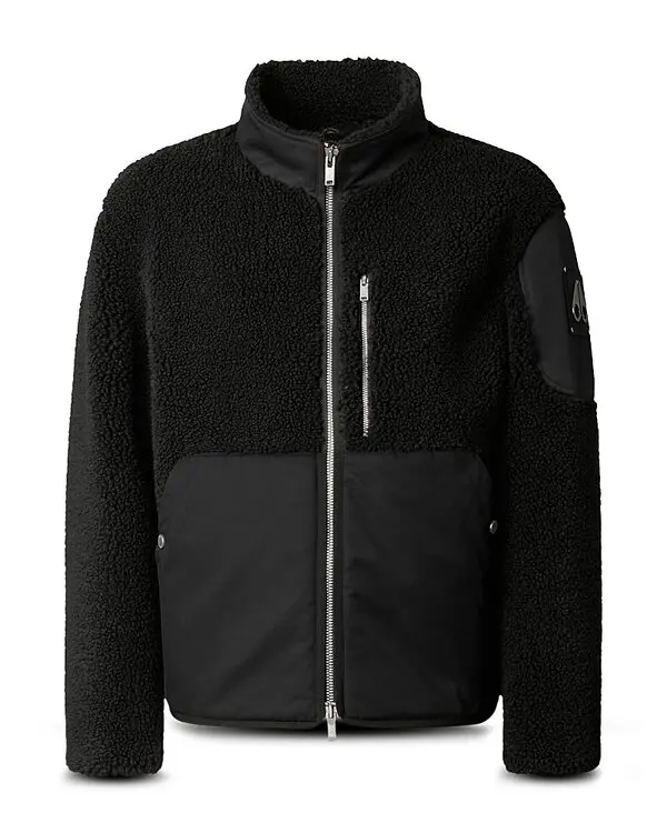 Moose Knuckles Saglek Fleece Jacket - Black