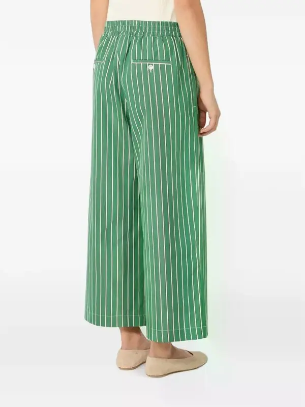 Max Mara Cresta Vertical-stripe Trousers