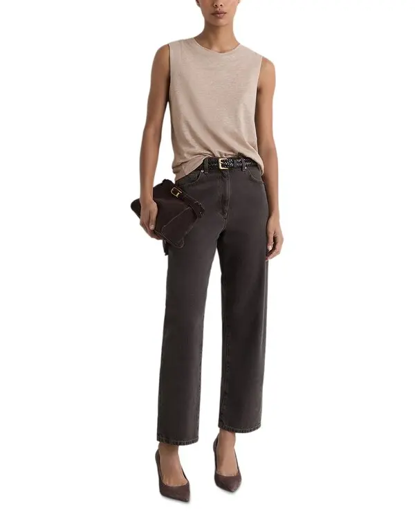 REISS Amy Linen Top