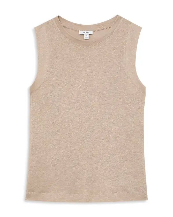 REISS Amy Linen Top