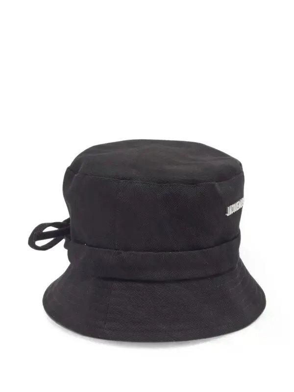 Jacquemus Le Bob Gadjo Bucket Hat - Black