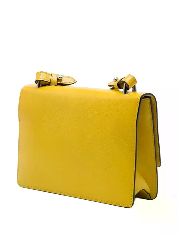 Prada 2013-2026 Saffiano Lux Sound Lock Crossbody Bag