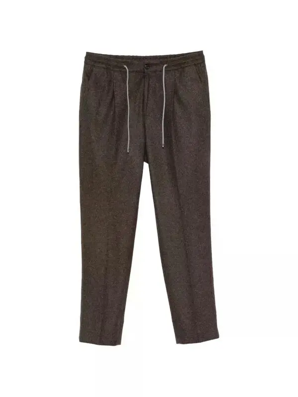 Corneliani Drawstring-waist Pleated Trousers