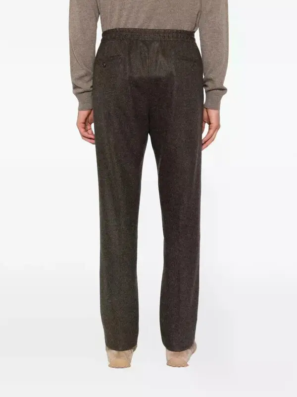 Corneliani Drawstring-waist Pleated Trousers