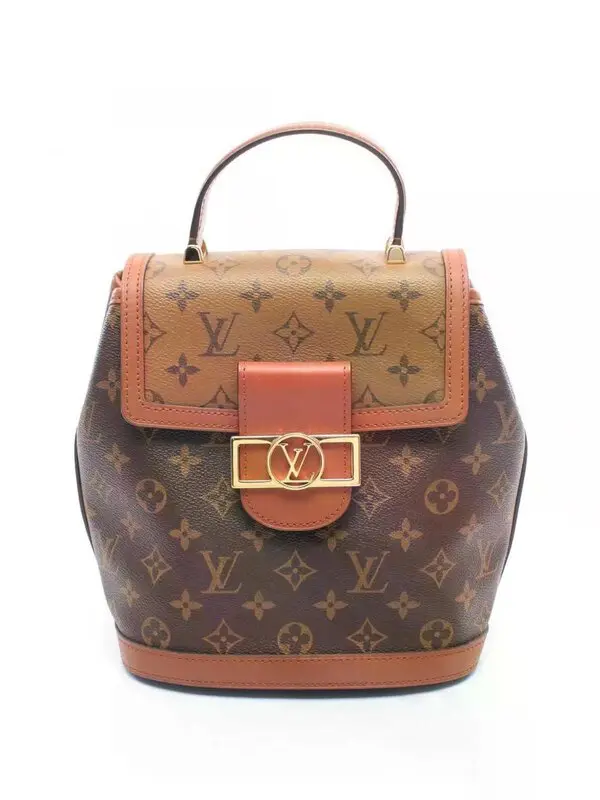 LOUIS VUITTON 2021-2026 Monogram Reverse Dauphine Pm Backpack