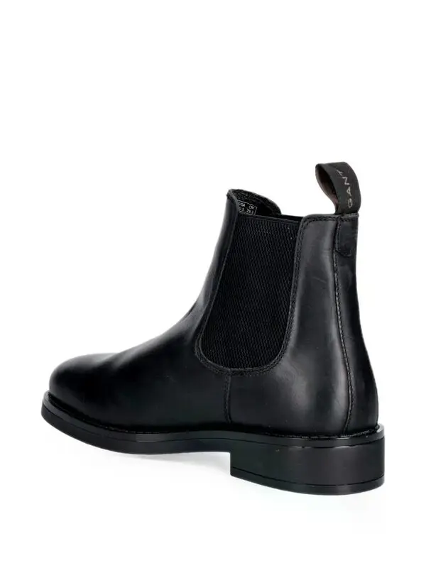 Gant Elasticated Leather Chelsea Boots
