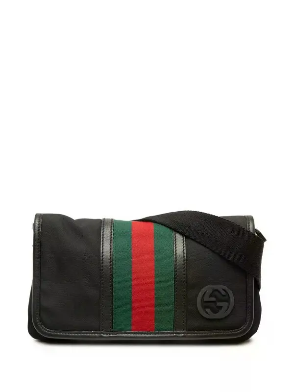 Gucci 2000-2015 Nylon Interlocking G Web Belt Bag